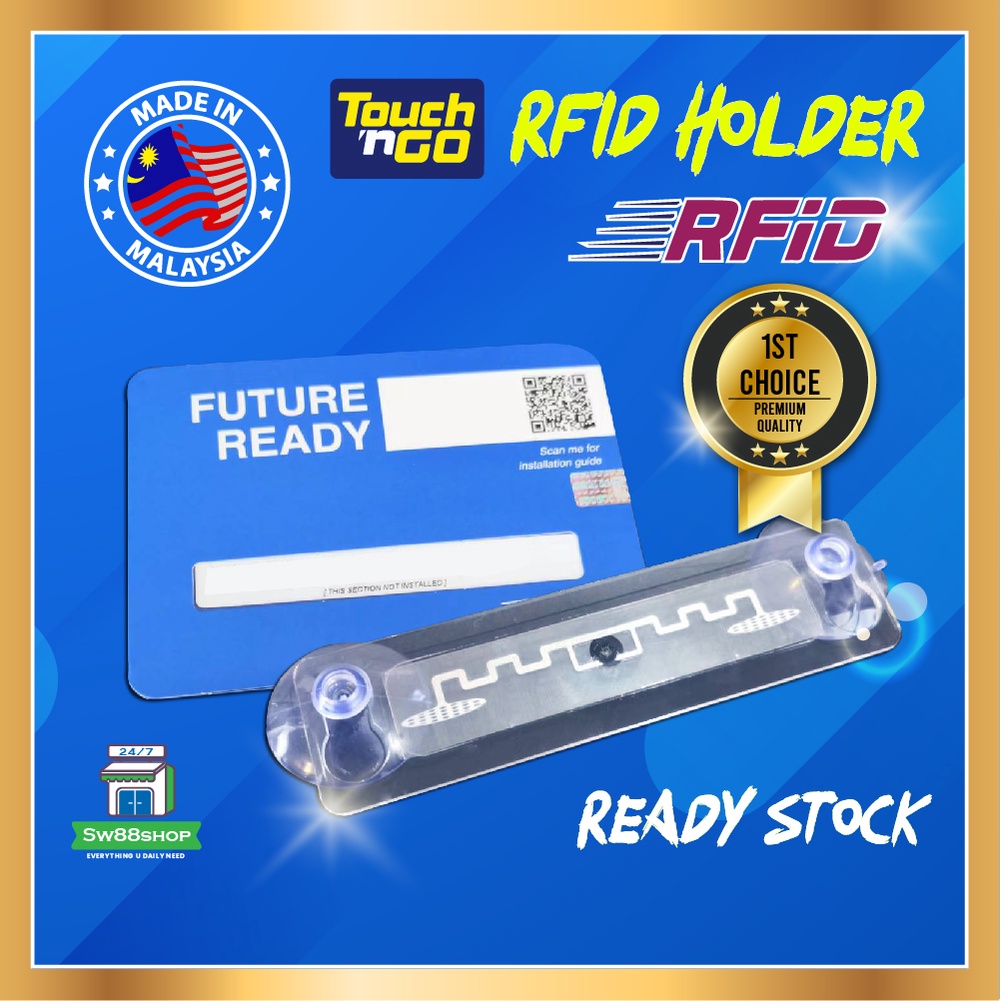 RFID Holder TNG Car Windscreen Touch N GO RFID STICKER (Suitable for ...