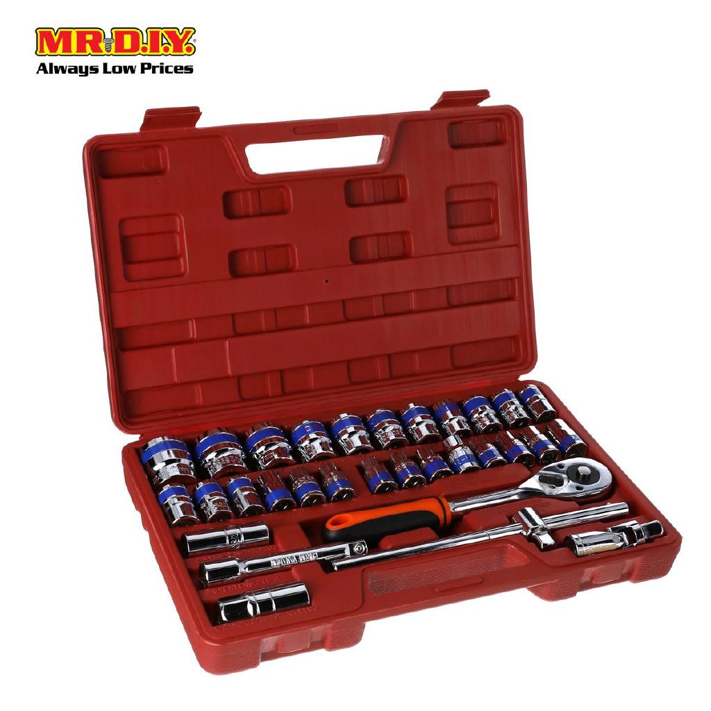 MR.DIY 32 In 1 Socket Wrench Set | Shopee Malaysia
