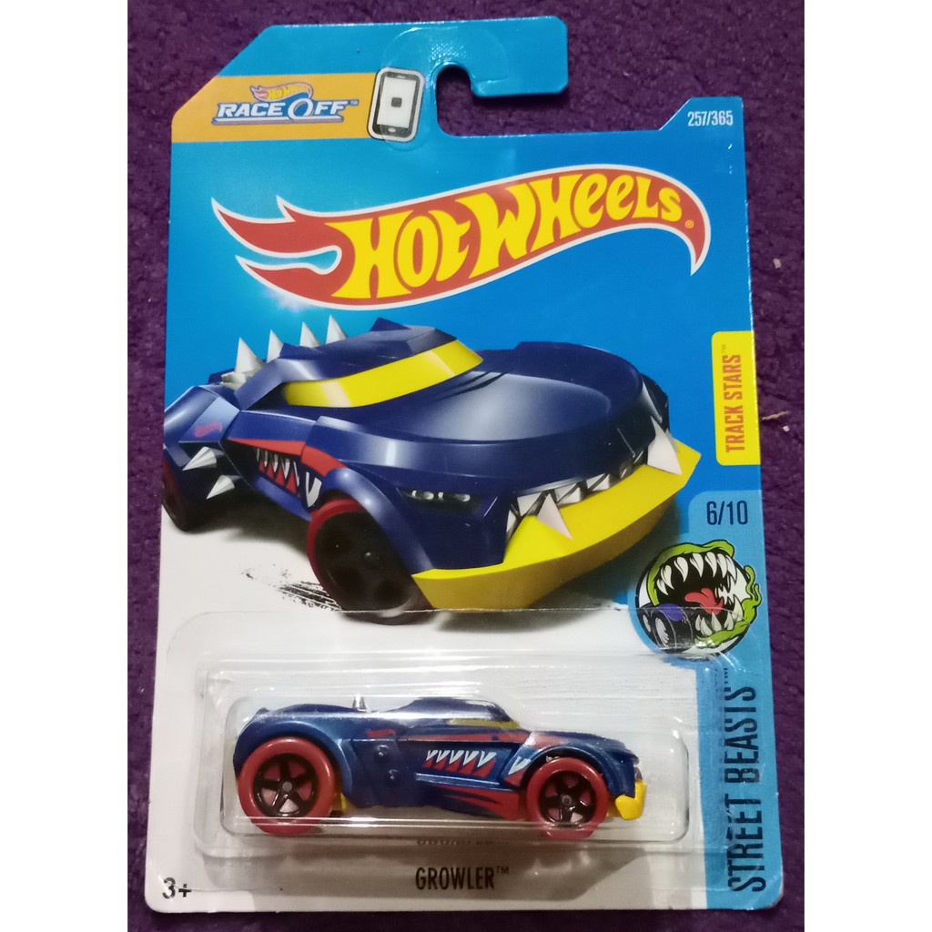 HOT WHEELS STREET BEASTS GROWLER | Shopee Malaysia
