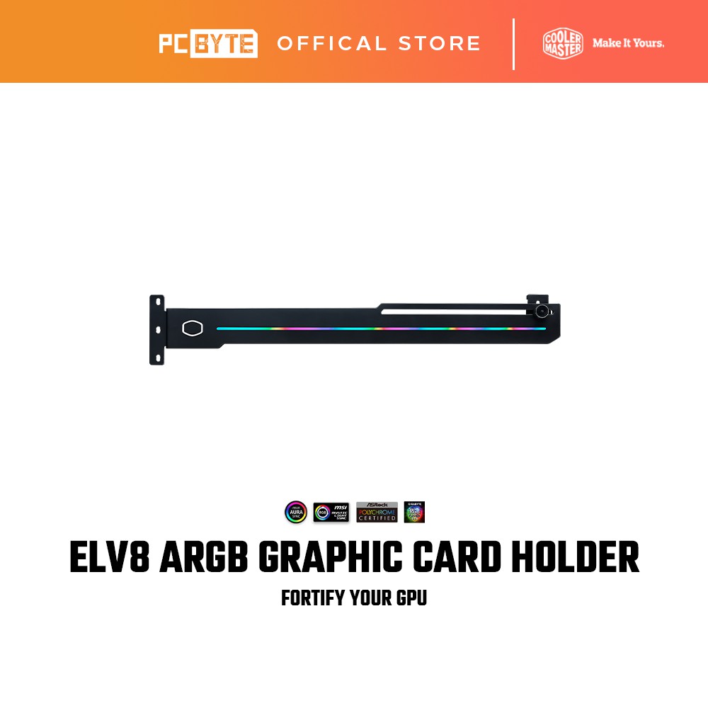 Cooler Master ELV8 ARGB Universal GPU Support Bracket | Shopee Malaysia