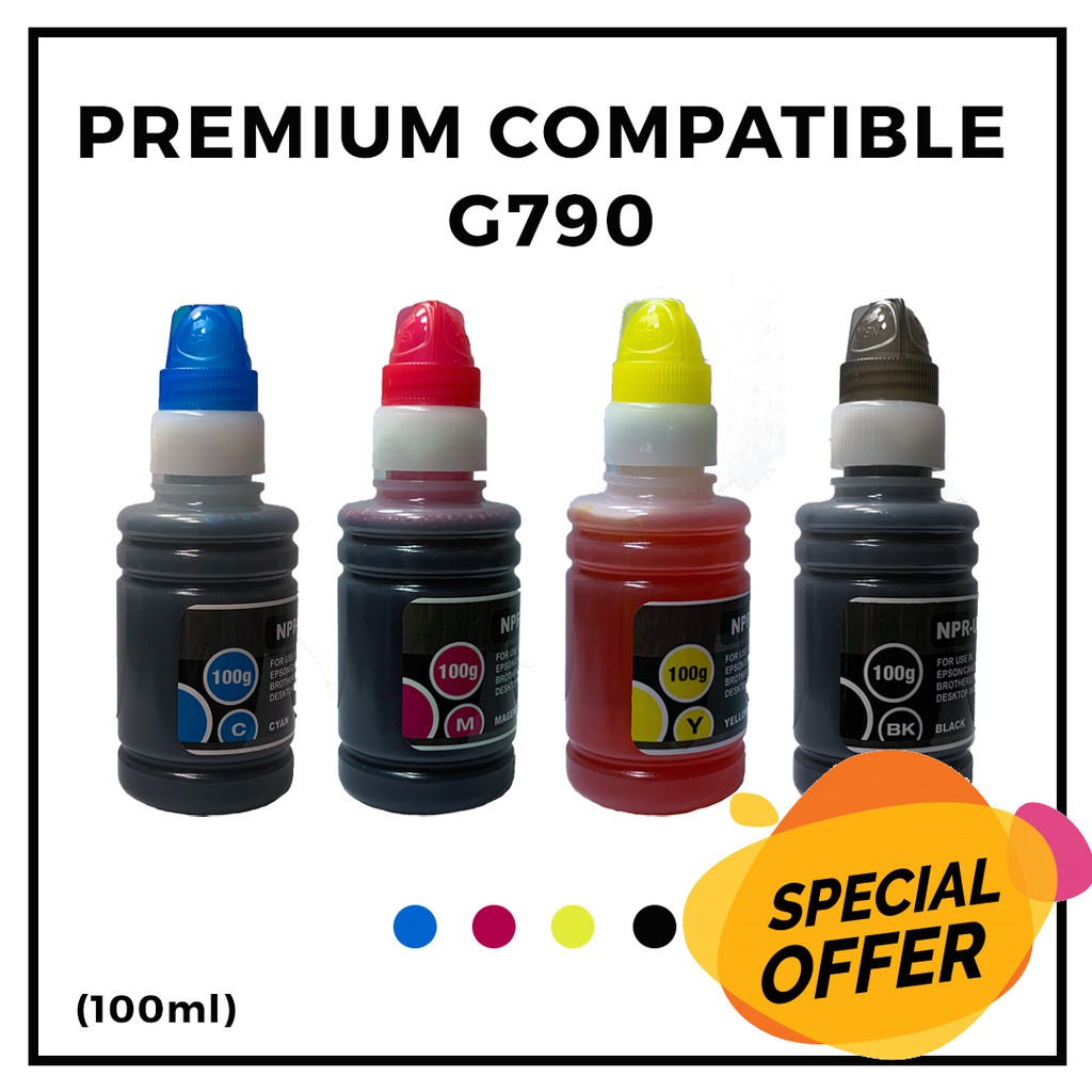 SUPPER Grade Compatible Reffill Ink CANON GL-790 G-SERIES G1000 G2000 ...