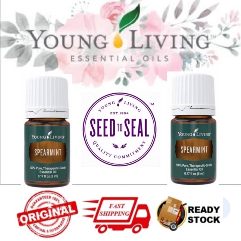 Ready Stock Young Living Spearmint Essential Oil 5ml Young Living Yl