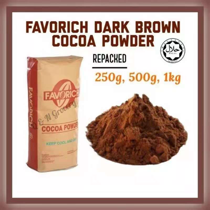 Dark Brown Cocoa Powder / Serbuk Koko【250g / 500g / 1kg】 | Shopee Malaysia