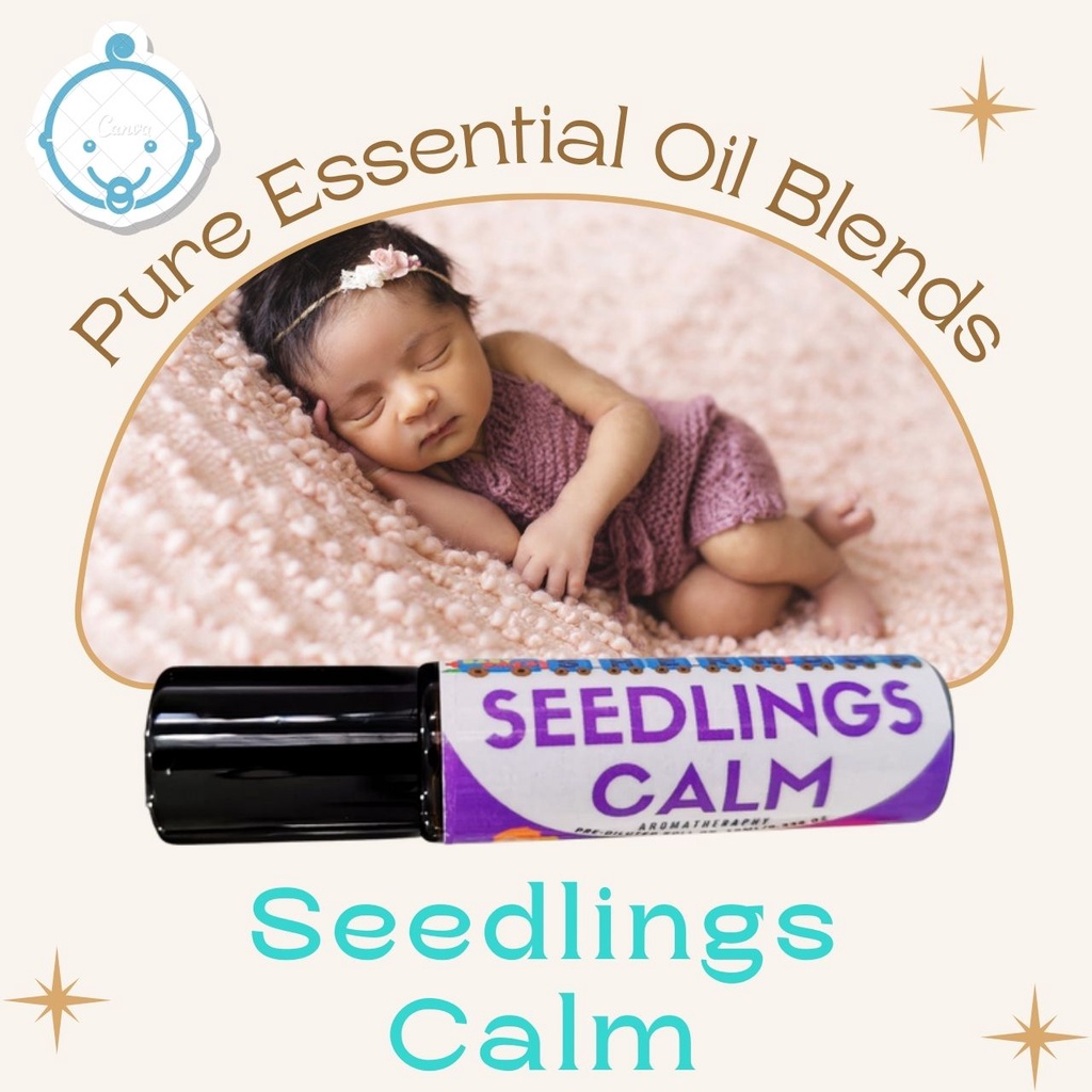 Seedlingss Calm Baby Roll-On Pure Essential Oil Pre-diluted 10ml ...