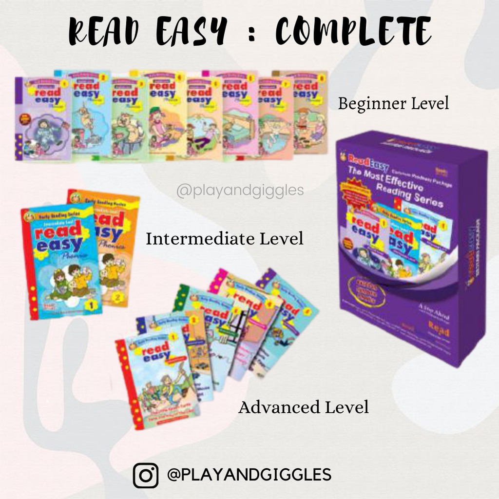 Read Easy Series ( Beginner , Intermediate, Advanced) | Shopee Malaysia