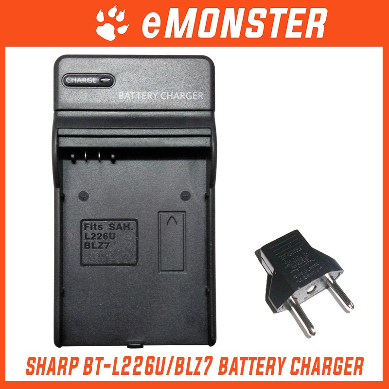 Sharp BT-L226U BT-L226 VR-BLZ7 VL-Z300S Battery Charger | Shopee Malaysia