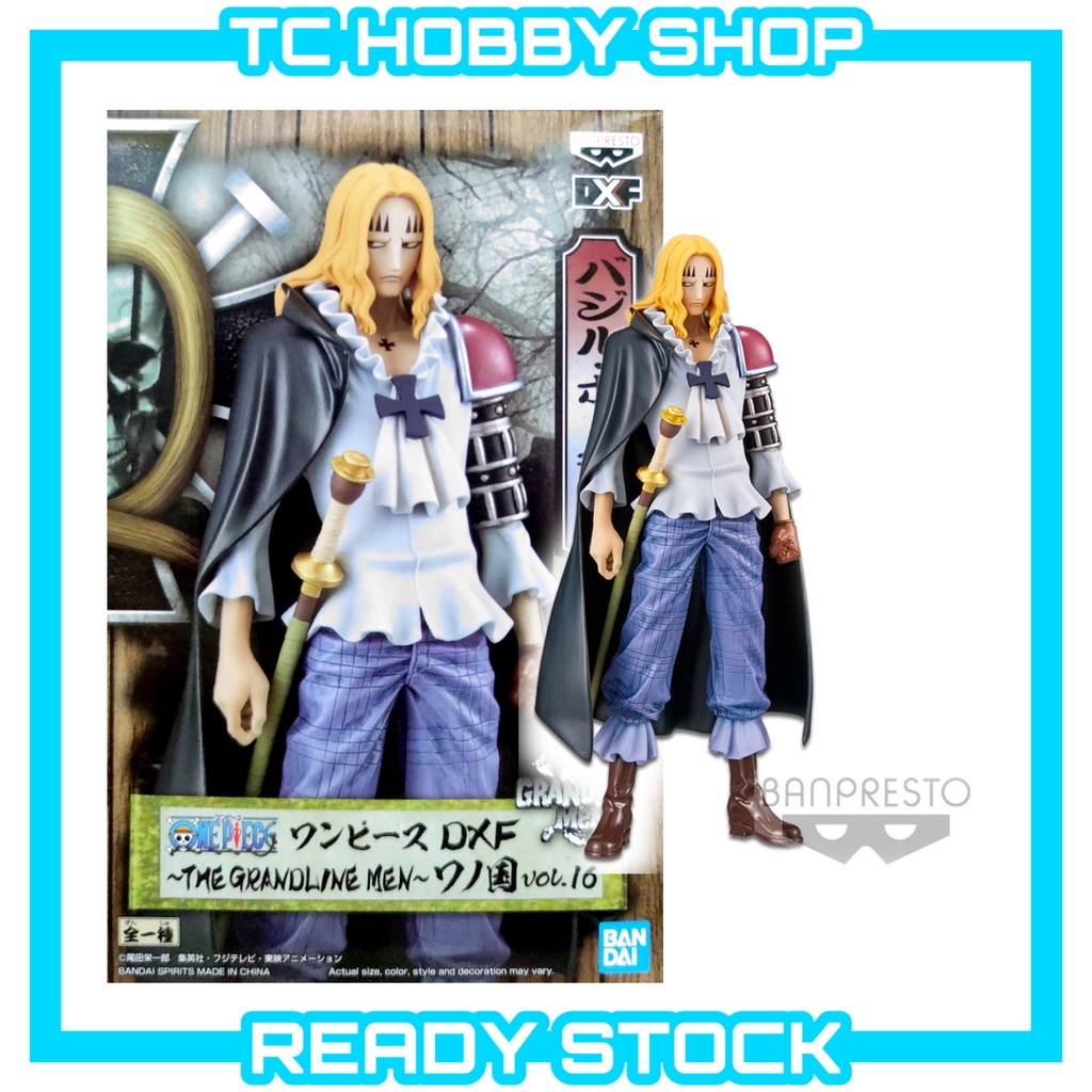 (Ready Stock) Bandai Banpresto One Piece Basil Hawkins DFX The ...