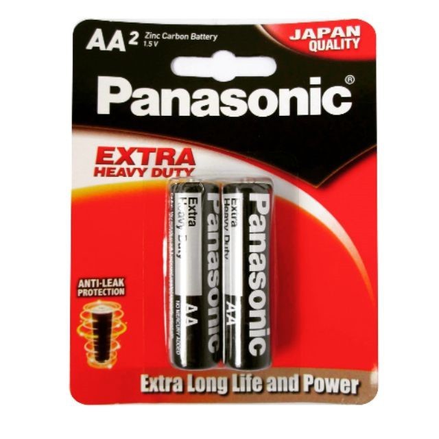 Panasonic Extra Heavy Duty AA/AAA/C/D size battery (2pcs/4pcs/6pcs ...