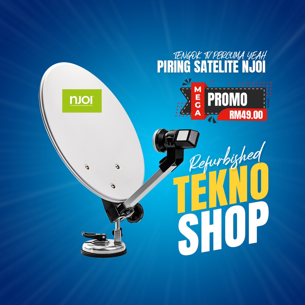 PIRING SATELITE ASTRO NJOI NIKMATI TV PERCUMA SATELITE DISH FOR YOUR ...
