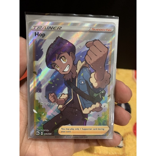 Pokemon Tcg - Hop Full art trainer | Shopee Malaysia