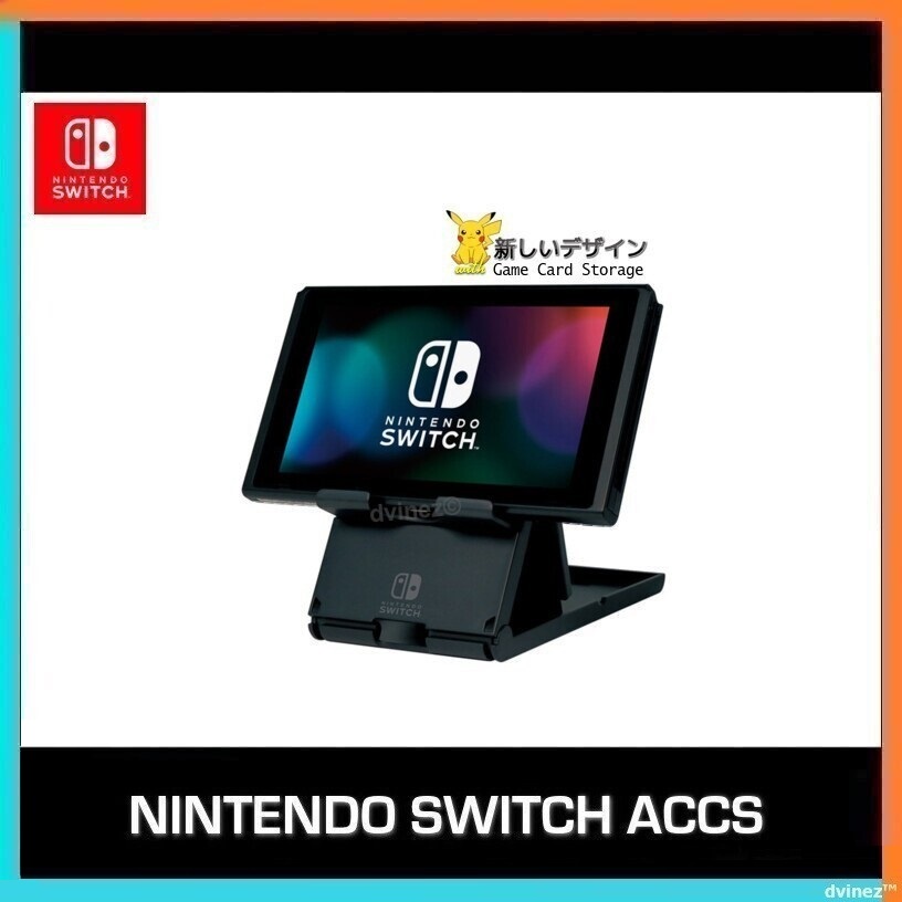 Nintendo Switch Adjustable Portable Compact Slim Folding Stand OLED ...