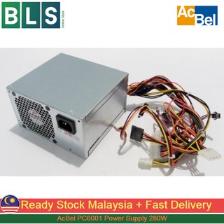 AcBel PC6001 Power Supply 280W ATX CRU 41A9684 45J9436 LI 41A9738 ...