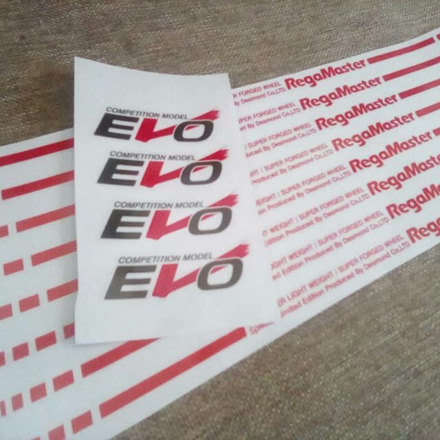 Desmond Evo regamaster replacement sticker | Shopee Malaysia