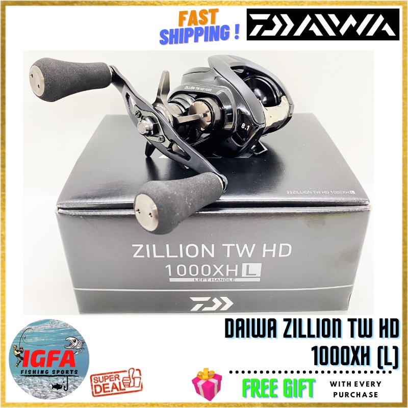 [IGFA] DAIWA ZILLION TW HD 1000XH(L) Daiwa Baitcasting Reel BC Reel ...