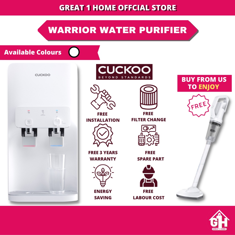 [ Free 5 Years Services ] CUCKOO WARRIOR Water Purifier [ Penapis Air ...