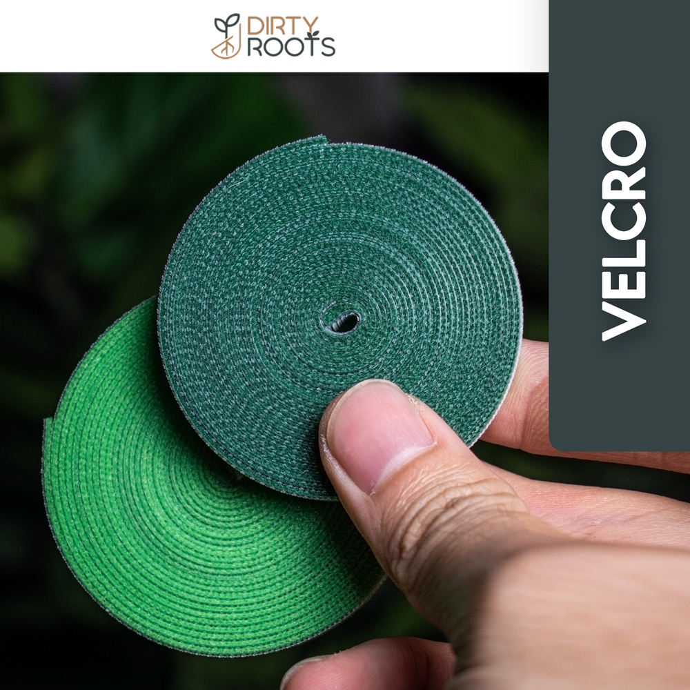 Dirty Roots 3m Hook and Loop Velcro Strap Tape Wire Organizer Velcro ...