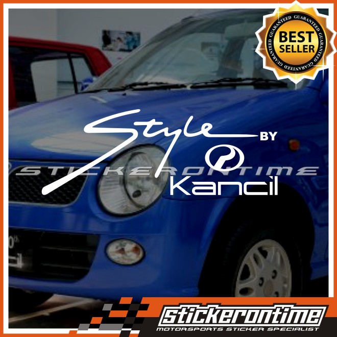 Perodua KANCIL Bulat Style Car Sticker | Shopee Malaysia