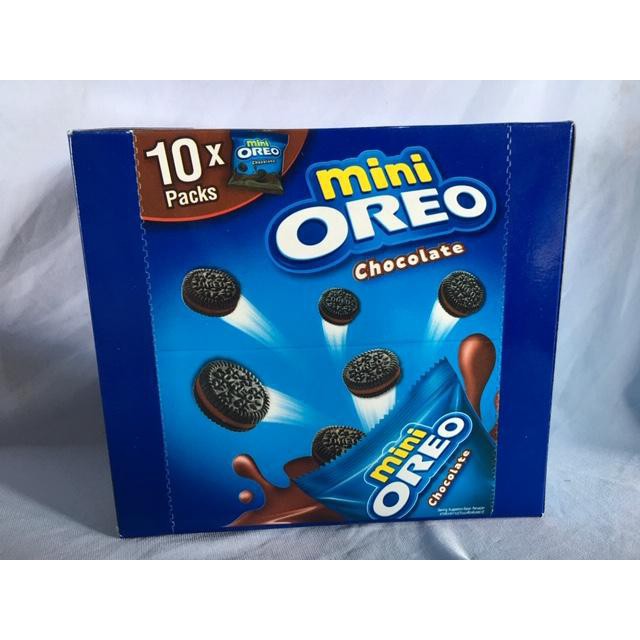 10 Packs Mini Oreo Chocolate Biscuit Cookies 23g Each (LOCAL READY ...