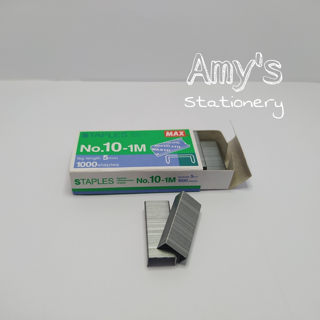Max Staples No.10-1M ( 1 Small Box ) | Shopee Malaysia