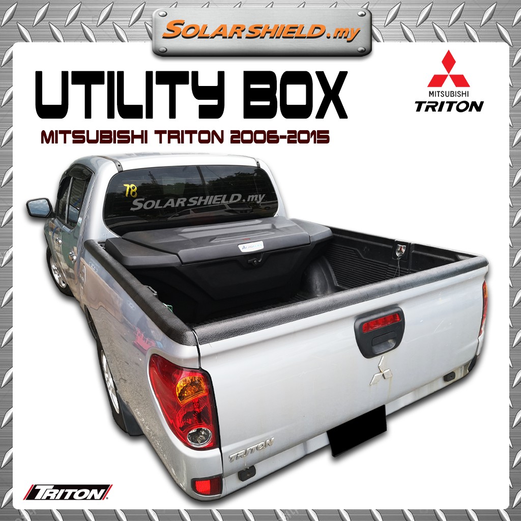 Mitsubishi Triton 2006-2015 4X4 Aeroklas Utility Cargo Tool Box ...