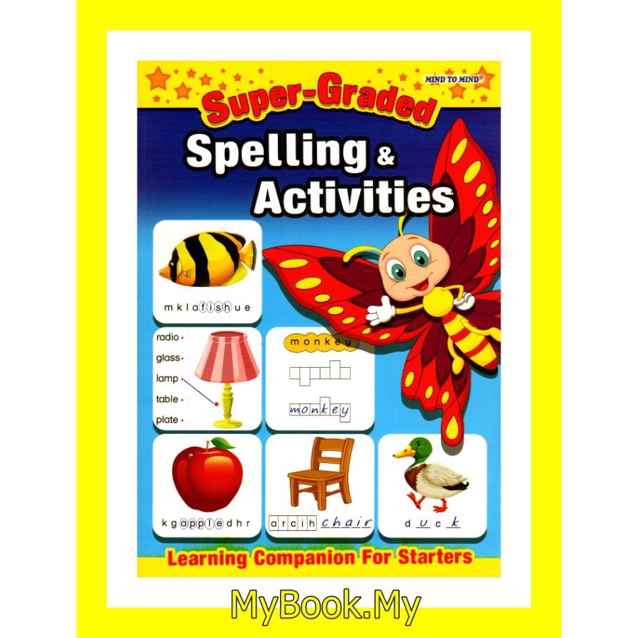 MyB Book : Super Graded Spelling & Activities Learning Companion For ...