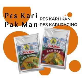PES KARI PAK MAN (KARI IKAN/KARI DAGING) | Shopee Malaysia