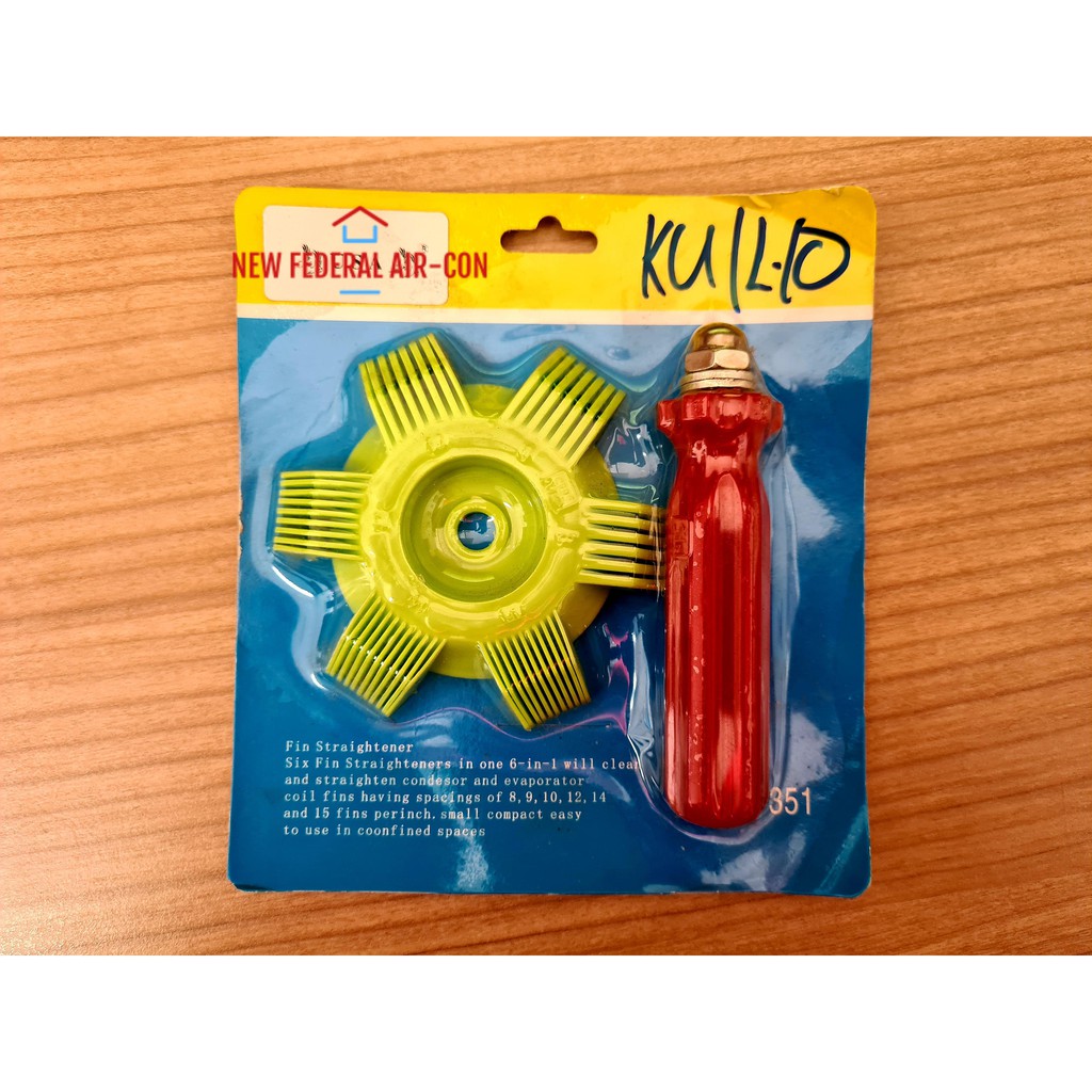 AIRCOND AIR COND FIN STRAIGHTENER STRAIGH TENER - 6 SIZES IN 1 | Shopee ...