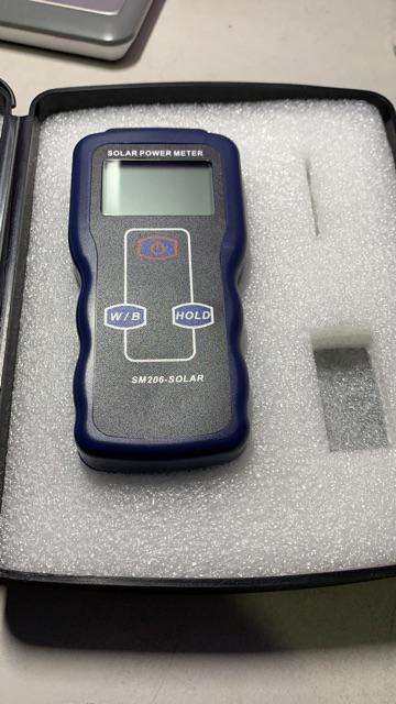 【Ready】SM206 Digital Solar Power Meter Sun Light Radiation Measuring ...