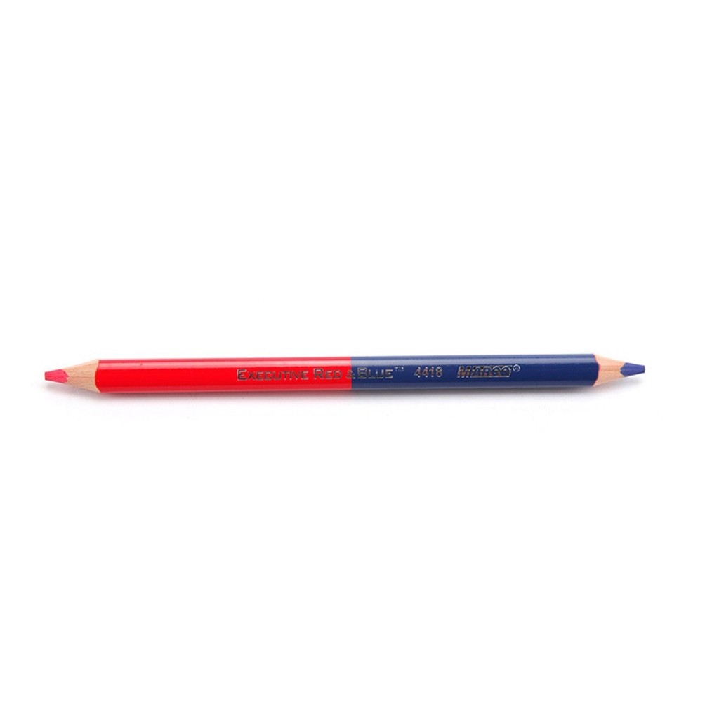 Tailor Blue and Red Color Twin / 2 Sided Pencil / Pensil Tukang Jahit ...