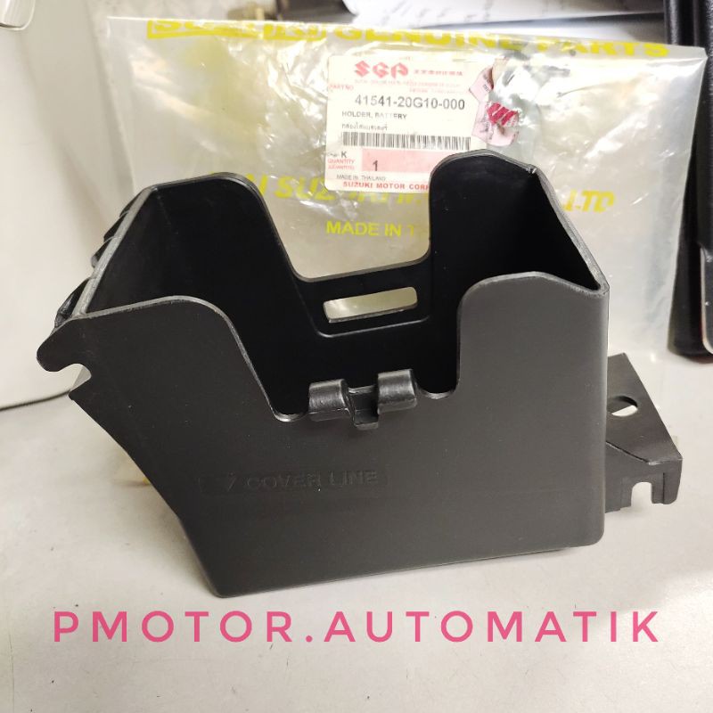 SUZUKI SHOGUN 125 SPORT BATTERY HOLDER BOX KOTAK BATERI ORIGINAL SGP ...