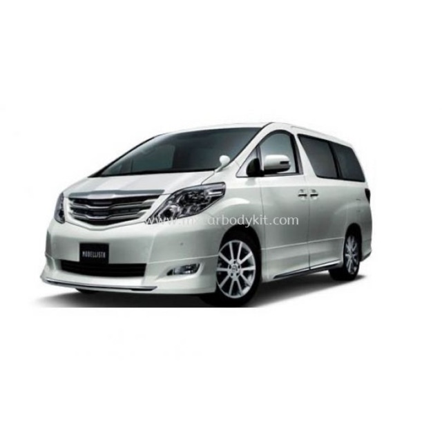 Toyota alphard ANH20 modellista modelista bodykit body kit front side ...