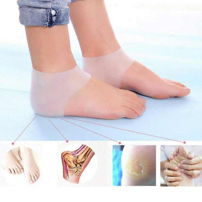 Biomedical heel cusion / Silicone gel tumit (2 pack) | Shopee Malaysia