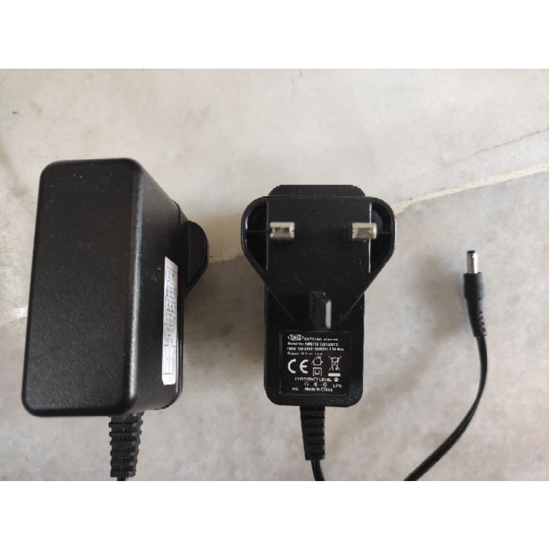 Power Adapter DC [12V 1.5A] for Modem Router/WIFI router (LUBANG KECIL ...