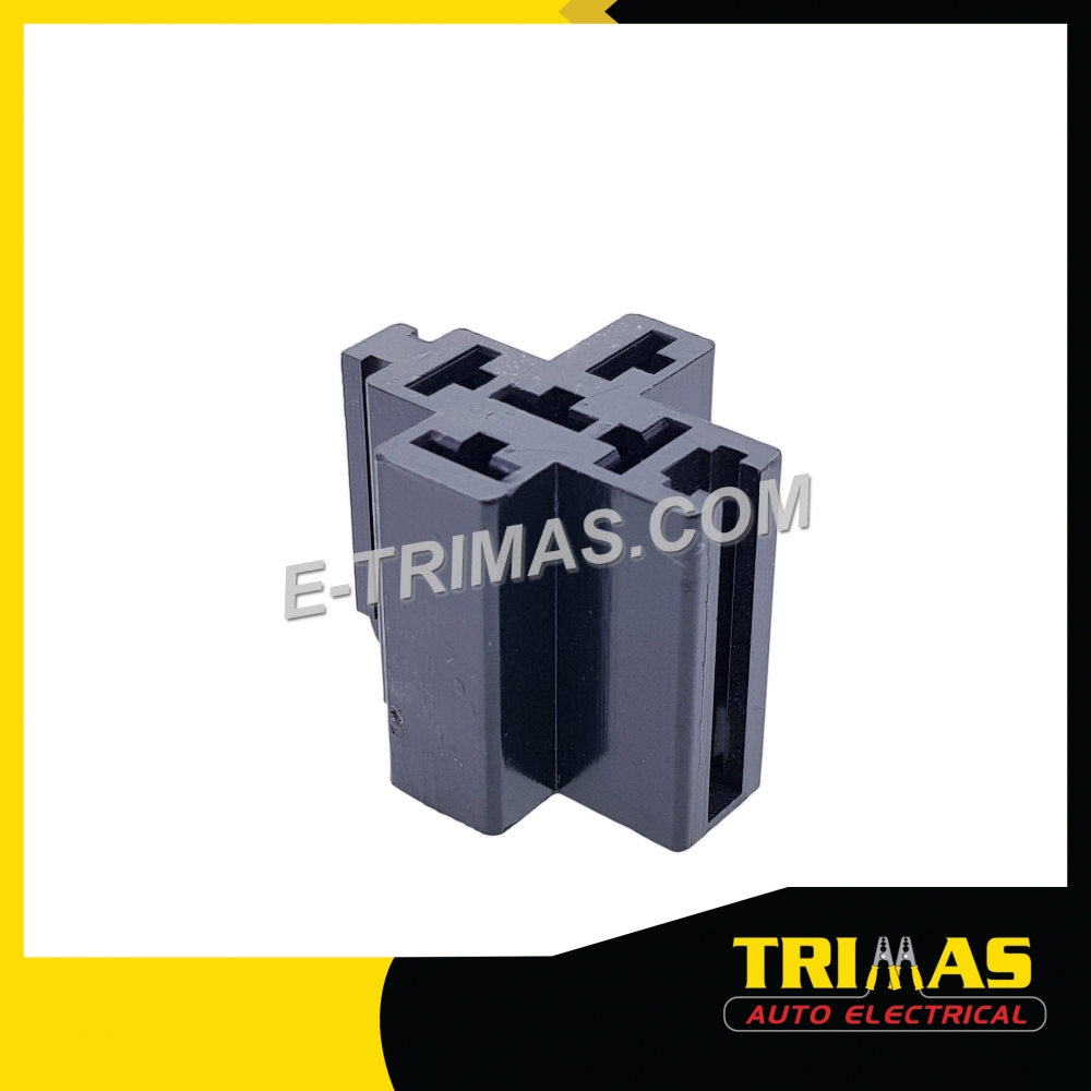 Universal 5 Pin Bosch Relay Socket Connector with Mounting (5 PCS ...