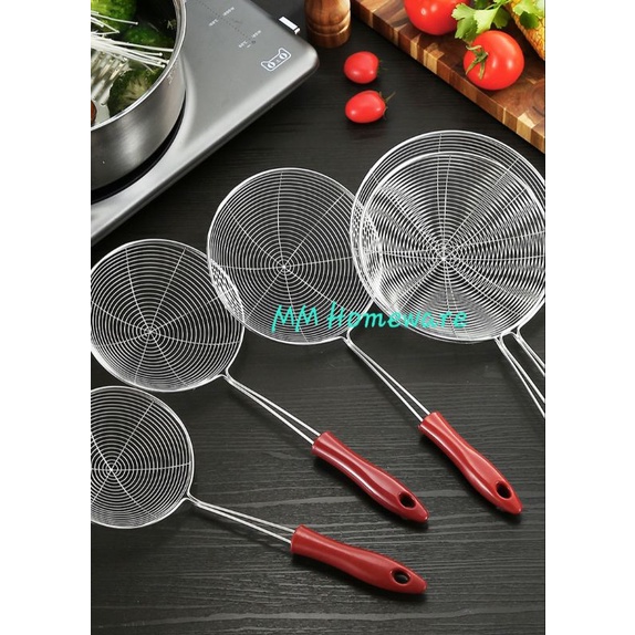 Stainless Steel Colander Oil Mesh Skimmer / Flying Mesh Filter / Oil ...