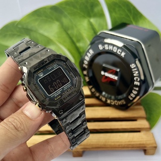 Gshk Stainless Steel petak Gold jam tangan lelaki free box gshk, murah ...