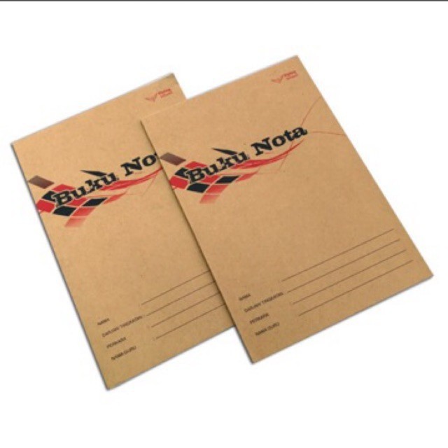 Buku nota garis satu note book single line buku latihan sekolah nota ...