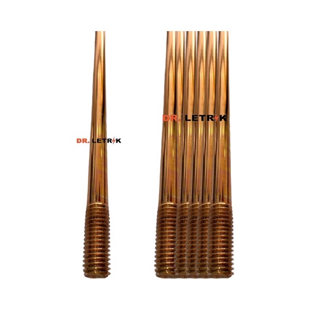 Copper Rod 5feet 12mm Earth Rod Electrical Earthing | Shopee Malaysia