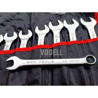 Original VENUS 14pcs Combination Wrench Spanner Set Tools Set 8-24mm 14 ...