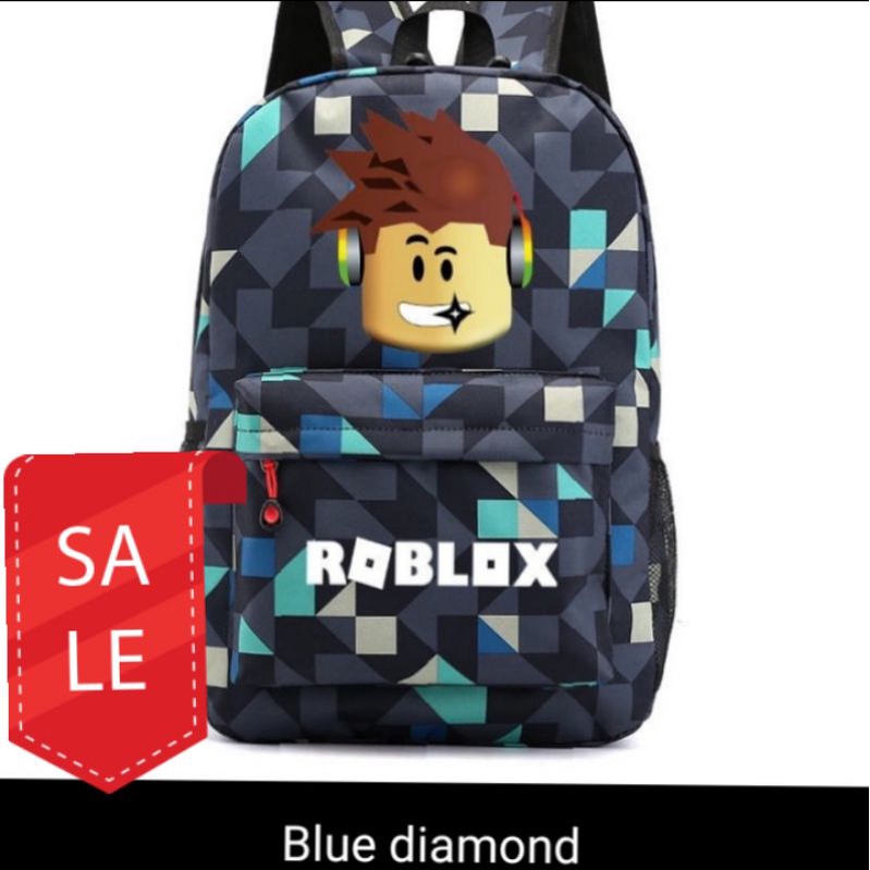 Roblox school backpack bag/ Beg Sekolah Roblox | Shopee Malaysia