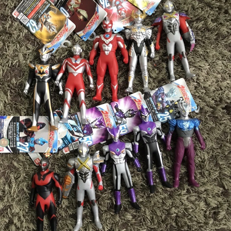 GROUP C - Ultraman Original Bandai RB Zoffy Noah Ultraman Z Taiga Dark ...