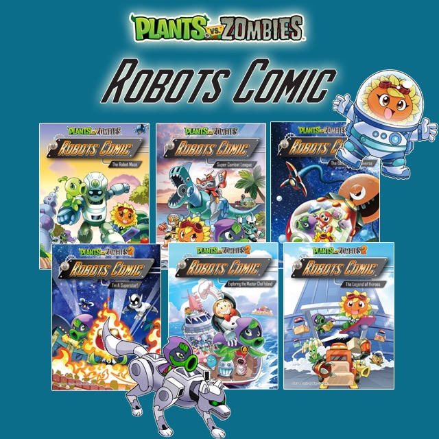 Plants VS Zombies 2 (Robots Comic) | Shopee Malaysia