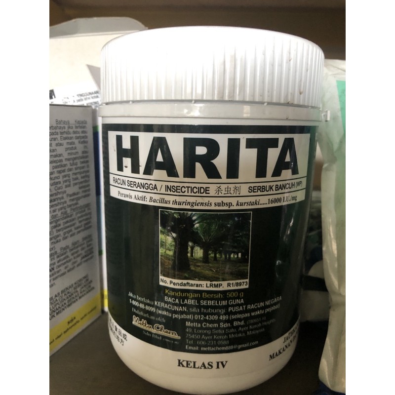 HARITA bio-insecticide 500g serbuk | Shopee Malaysia