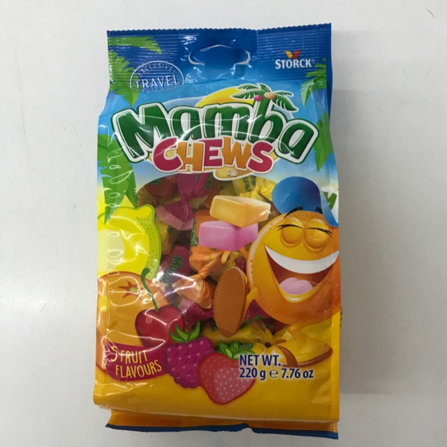 Mamba Chews Candy 5 Fruit Flavour 220gm Made In Germany 🇩🇪 | Shopee ...