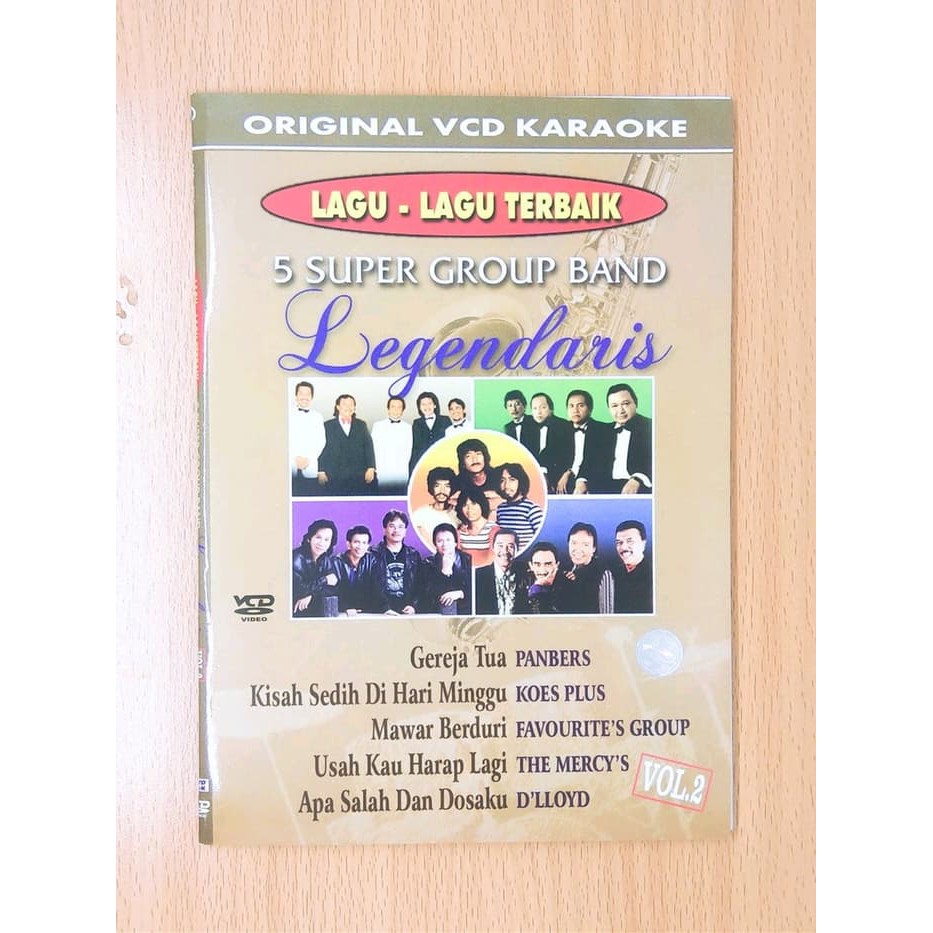 Original Vcd Cassette Karaoke Grub Band Legendary Dvd Aomg | BeeCost