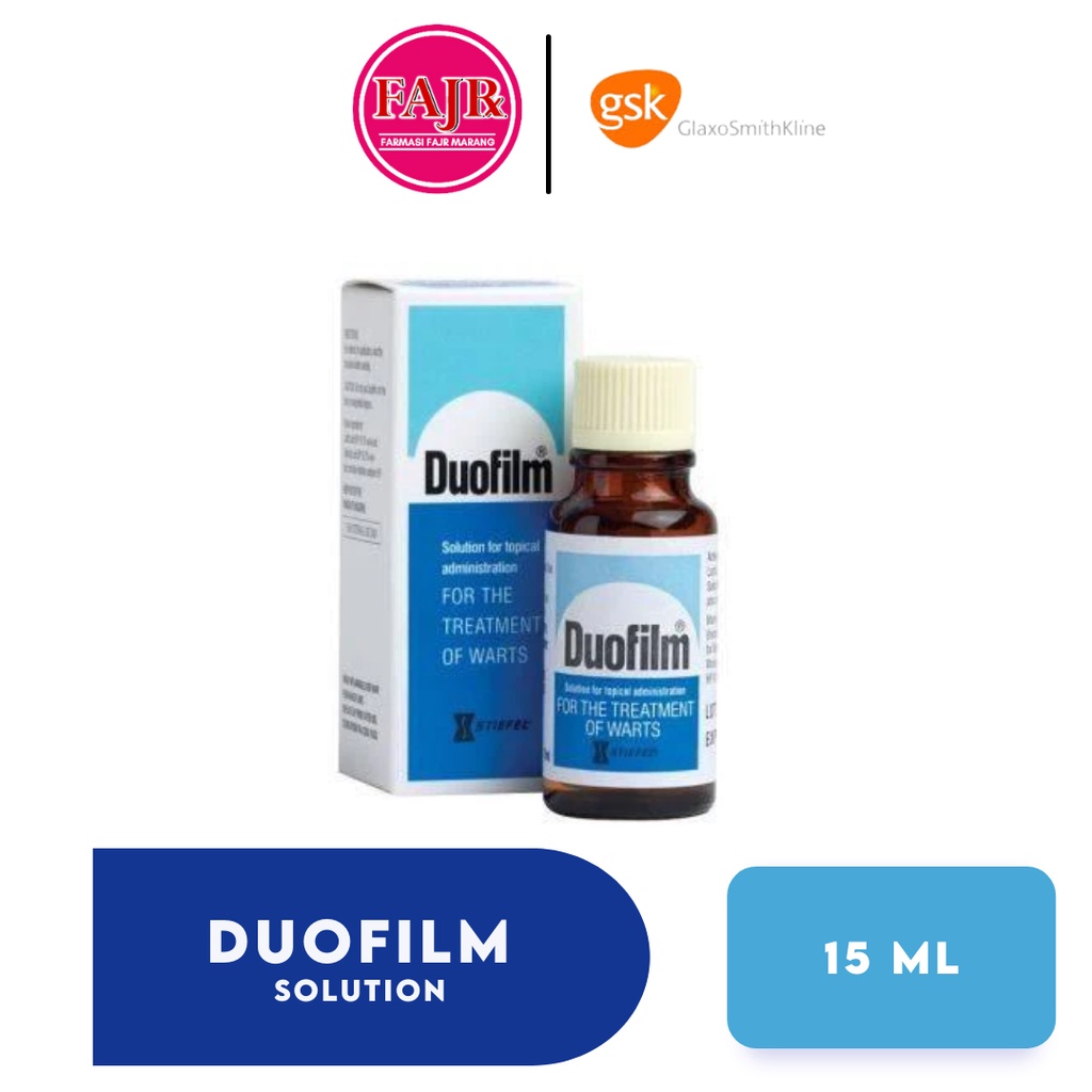 DUOFILM SOLUTION 15ML (FOR TREATMENT OF WARTS, CORNS AND CALLUSES ...