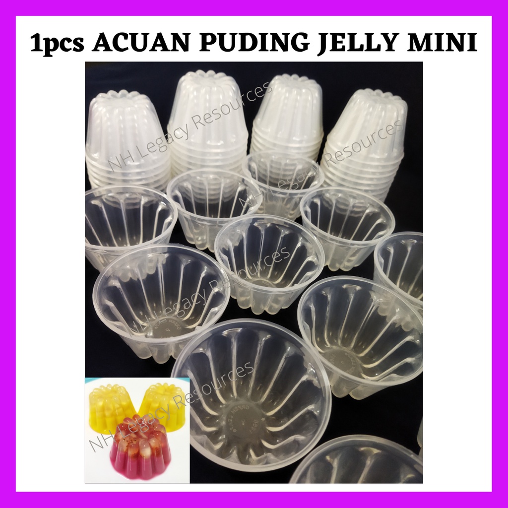 Acuan Puding Acuan Agar Agar Mini Acuan Bunga Acuan Plastik Plastic Mold Acuan Jeli Jelly Mold ...