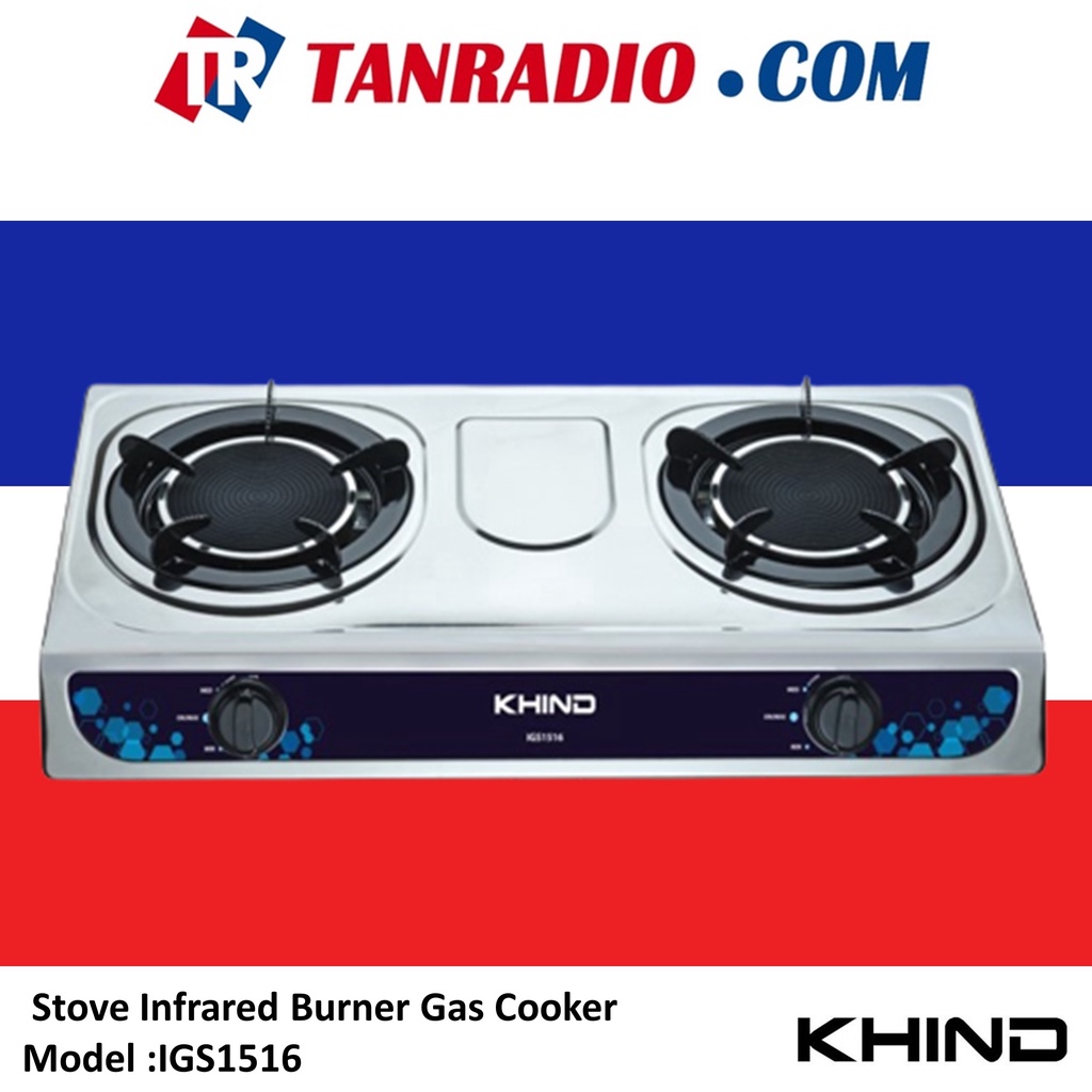 Khind Stove Infrared Burner Gas Cooker IGS1516 | Shopee Malaysia