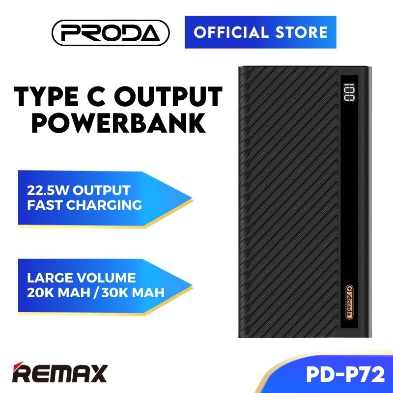 REMAX x AZEADA 20000mAh Powerbank Fast Charging Powerbank Type C Output PD-P72 / PD-P73 PD ...