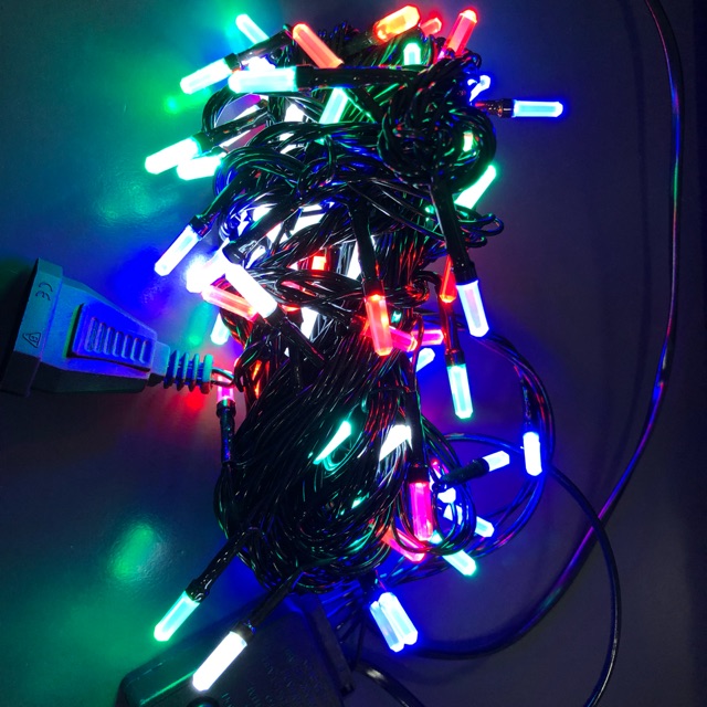 10M 100Pc Superbright Long LED Decoration Light/Lampu Raya (Multi ...